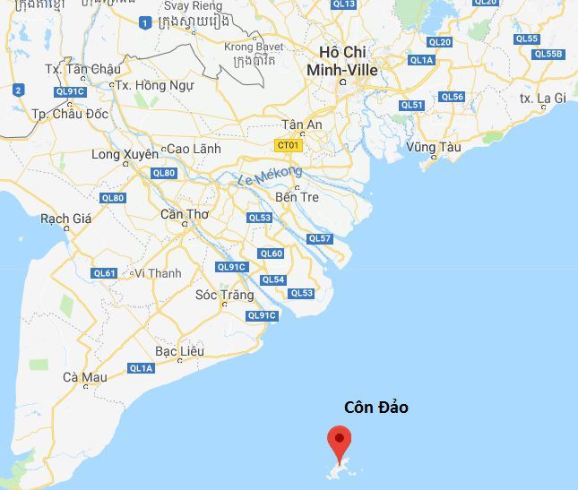 Comment aller à Con Dao? Ho Chi Minh Con Dao en avion. bateau rapide